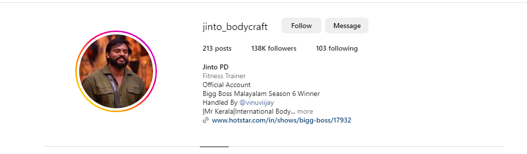 Who Is Jinto Bodycraft Biography; Age, Career, Family, And Achievements